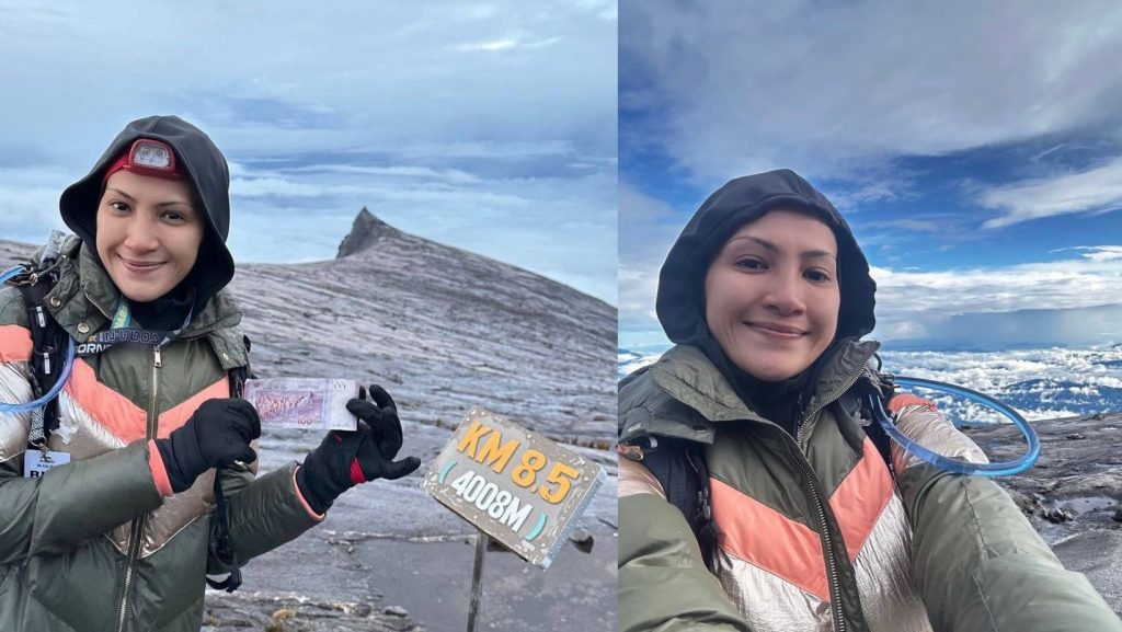 Sherry Ibrahim Berjaya Sampai Ke Puncak Gunung Kinabalu Buat Pertama ...